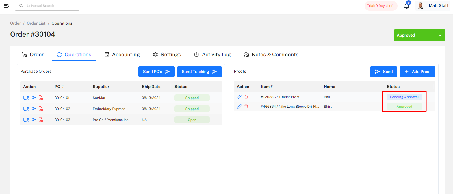 How To Reset Proof Status – OMG Presentations & Order Management