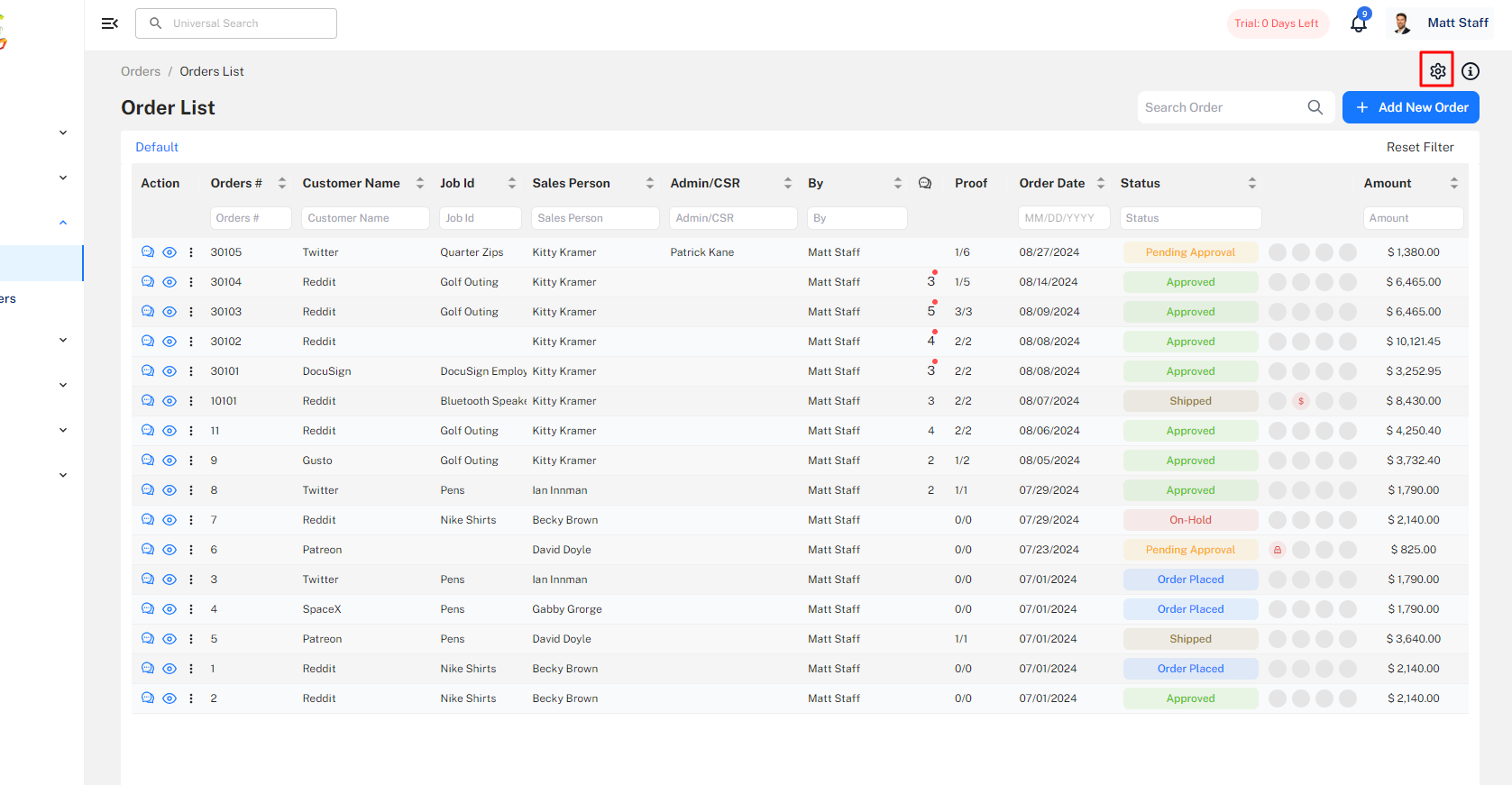 How To Add New List Views – OMG Presentations & Order Management