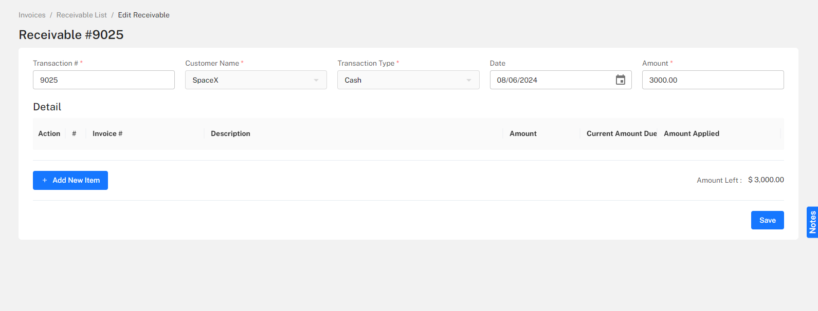 How To Create A Customer Deposit – OMG Presentations & Order Management