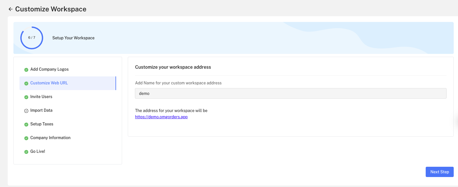 How to Access Your Workspace – OMG Presentations & Order Management