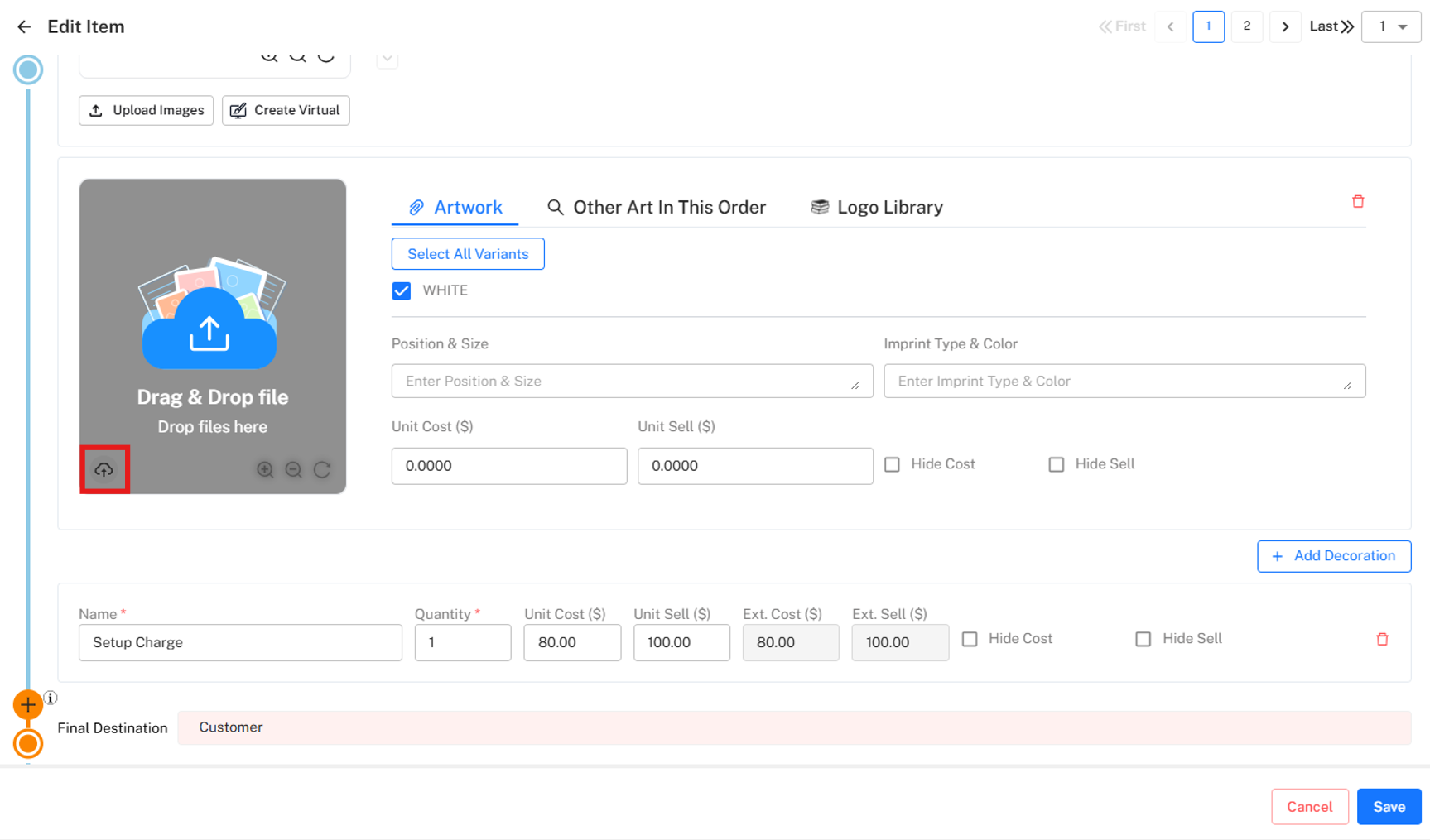How to Add Artwork to an Order – OMG Presentations & Order Management