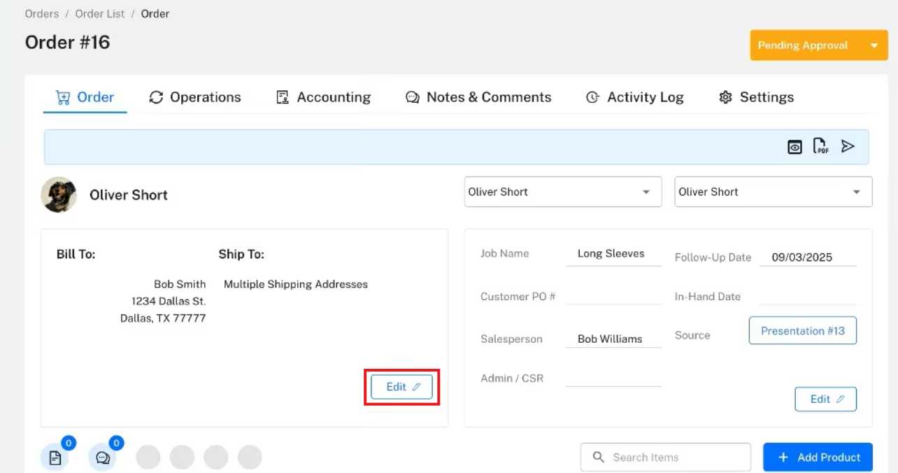 How to Split Shipping on an Order – OMG Presentations & Order Management